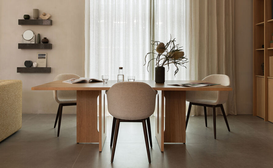 Androgyne Rectangular Dining Table by Danielle Siggerud for Audo | hive