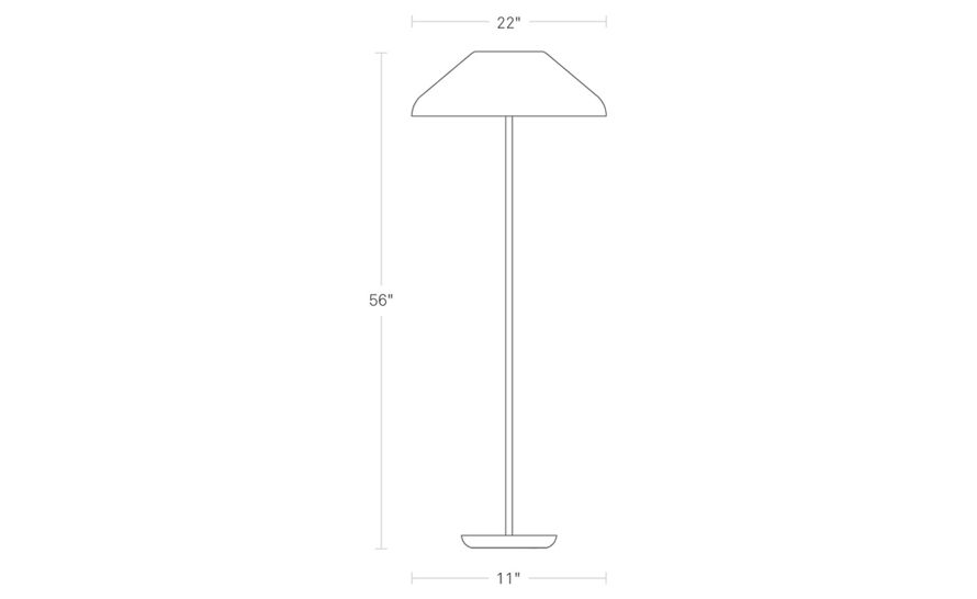 Beau Floor Lamp by Blu Dot | hive