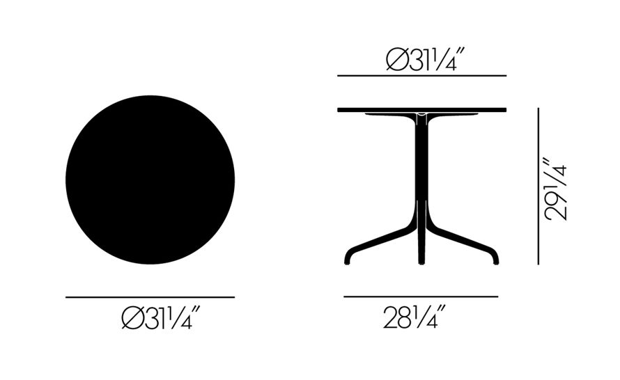 belleville round table | hive