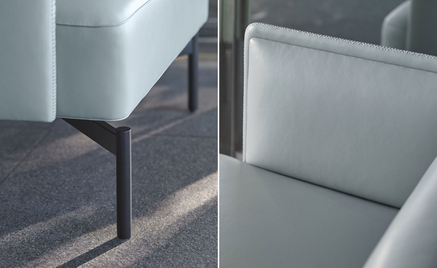 Finale 3 Seat Sofa by Charles Pollock for Bernhardt Design | hive