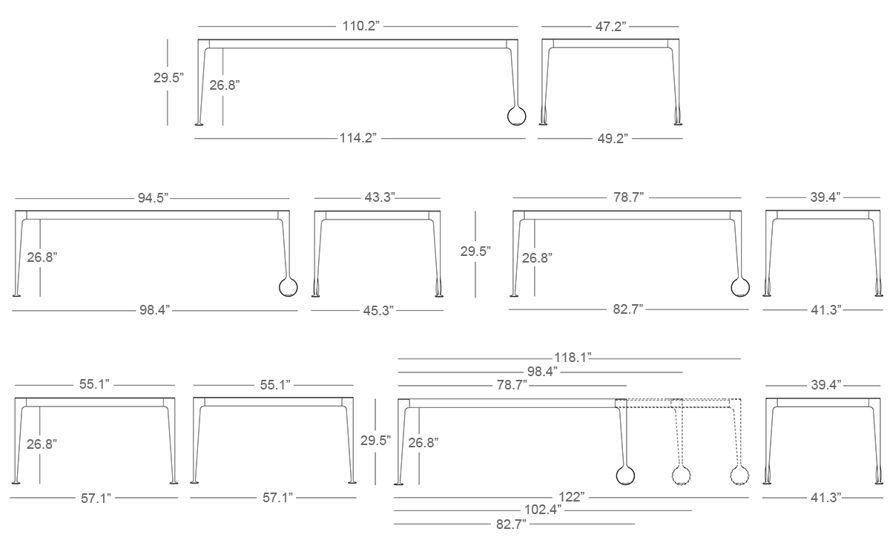 Big Will Table by Philippe Starck for Magis | hive