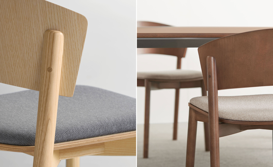 Blitz Dining Chair by Francesco Favaretto for Bernhardt Design | hive