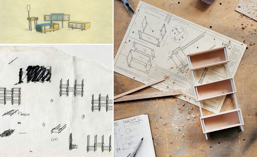 blu dot chicago 8 box case | hive