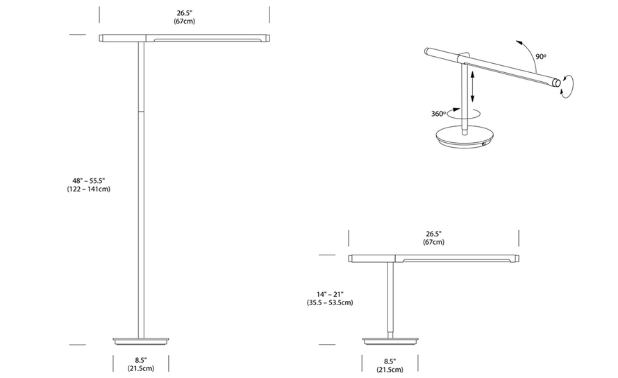 Brazo LED Floor Lamp by Pablo Designs for Pablo | hive