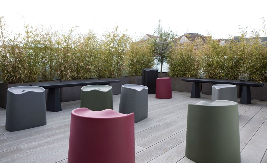 Butt Stacking Stool by Established & Sons | hive