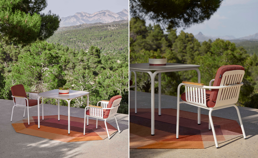 Capa Outdoor Dining Table by Søren Rose for Gandía Blasco | hive