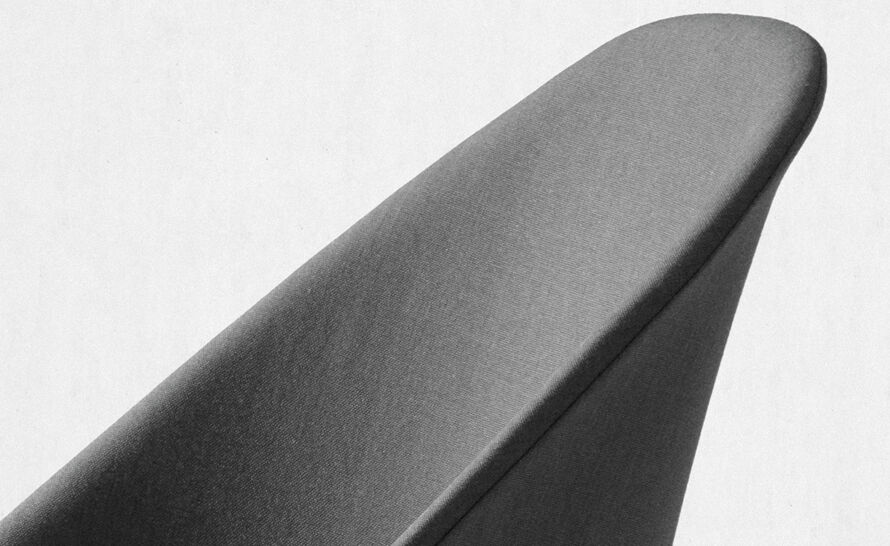 cila upholstered chair with sled base | hive