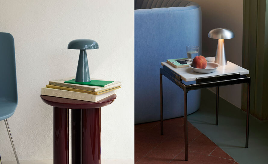 Como Portable LED Table Lamp by Space Copenhagen for &Tradition | hive