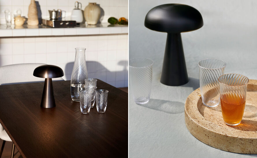 Como Portable LED Table Lamp by Space Copenhagen for &Tradition | hive
