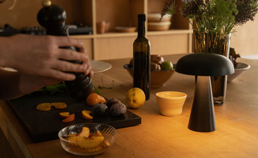 Como Portable LED Table Lamp by Space Copenhagen for &Tradition | hive