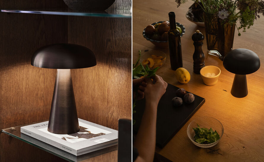 Como Portable LED Table Lamp by Space Copenhagen for &Tradition | hive