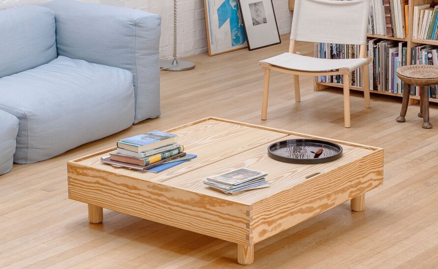 Crate Series, Crate Storage Table by Jasper Morrison for Established ...