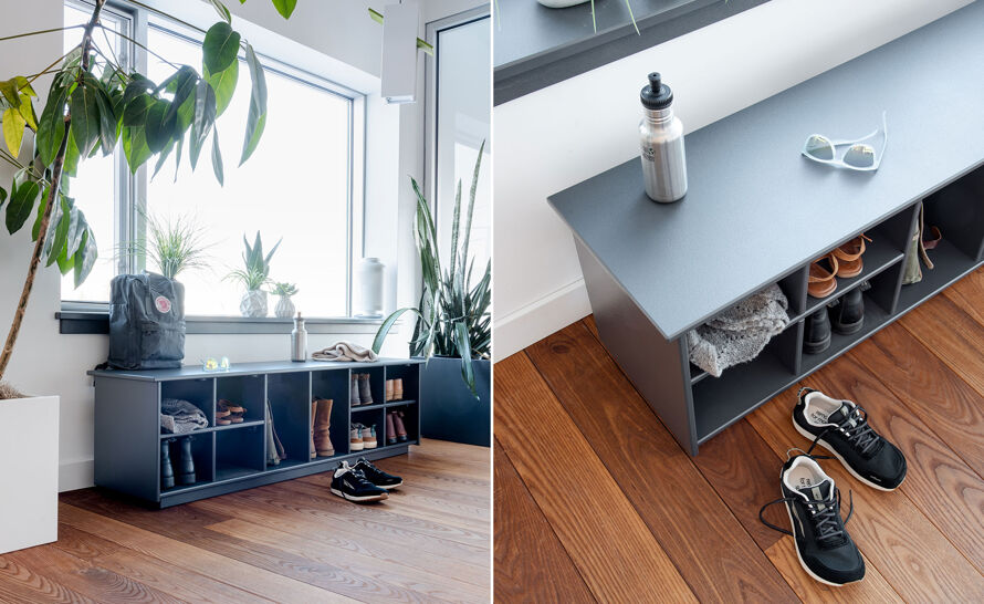 Cubby Outdoor Storage Bench 65 inch from Loll Designs | hive