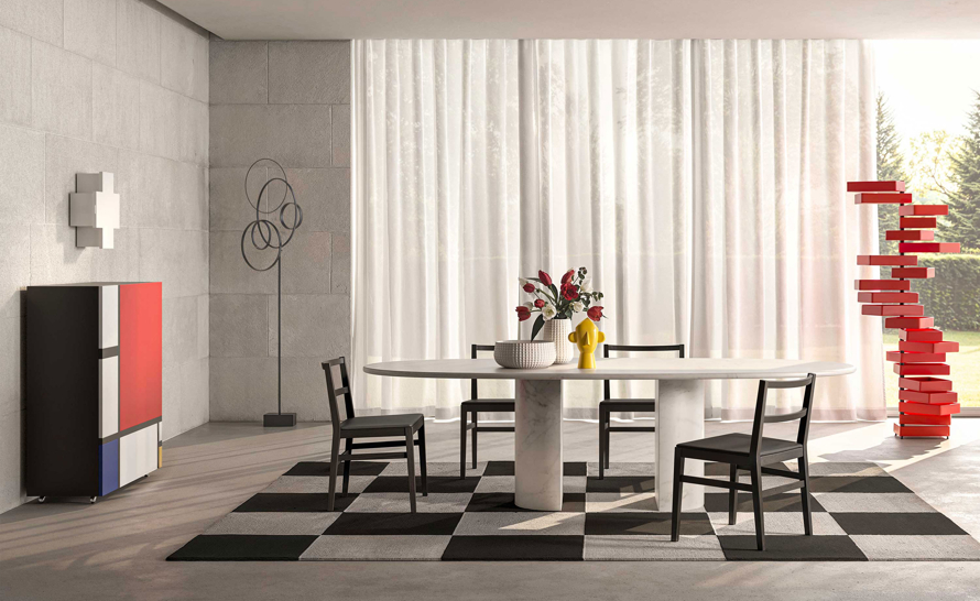 Dolmen Dining Table by Guilio Cappellini | hive