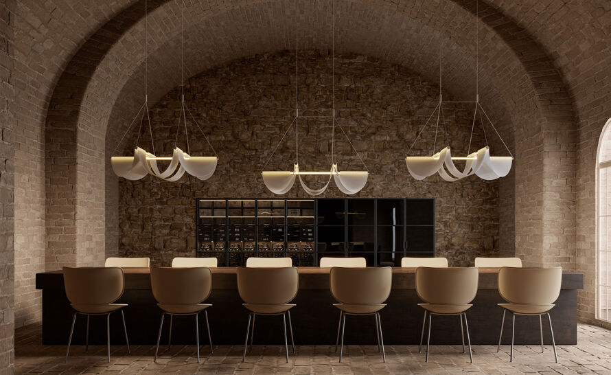 Drape Light Suspension Lamp by Jamie Wolfond for Moooi | hive