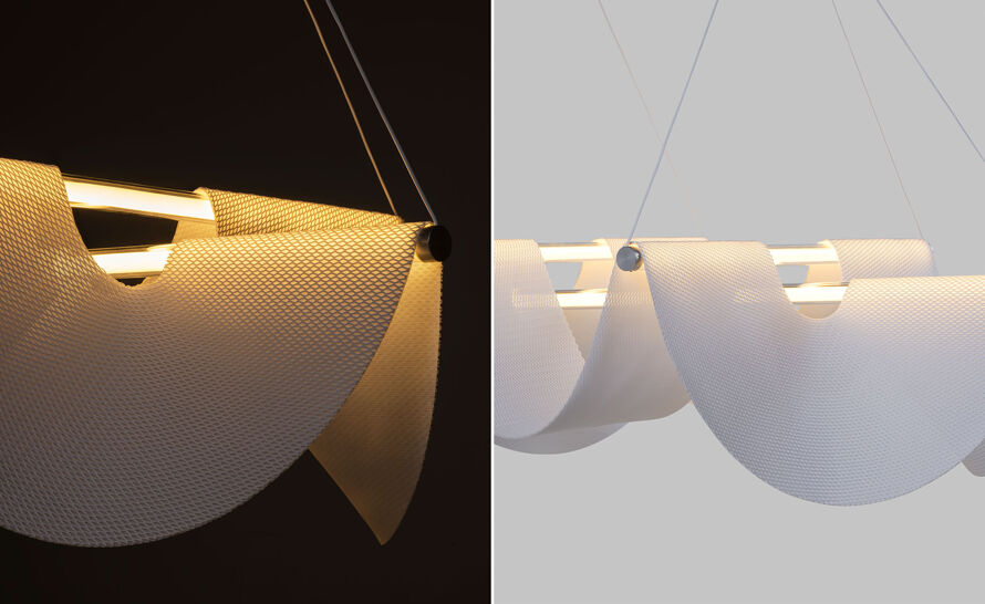Drape Light Suspension Lamp by Jamie Wolfond for Moooi | hive