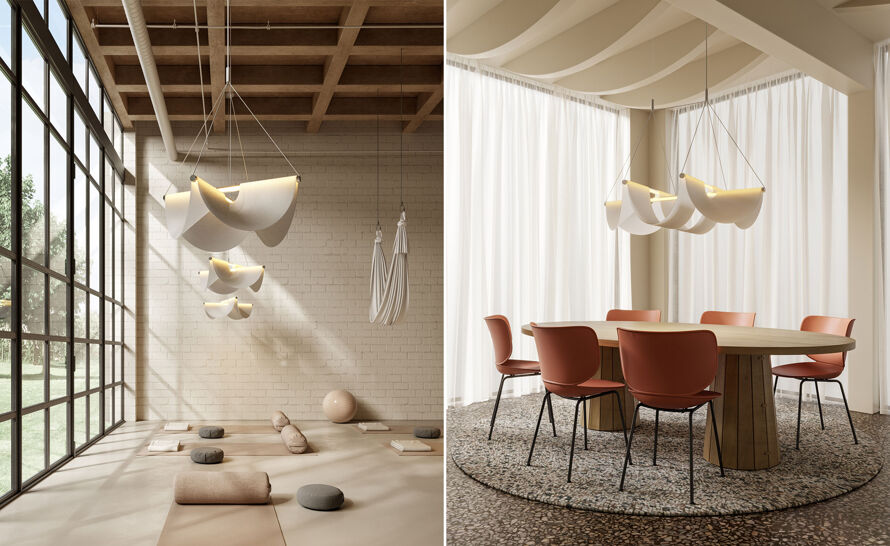 Drape Light Suspension Lamp by Jamie Wolfond for Moooi | hive