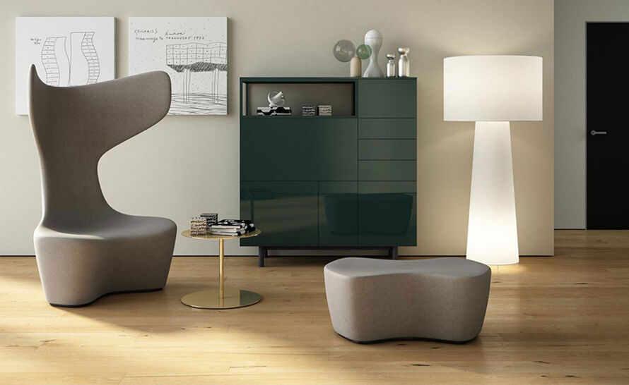Drum Little Pouf by Mac Stopa for Cappellini | hive Drum Little Pouf by Mac Stopa for Cappellini | hive