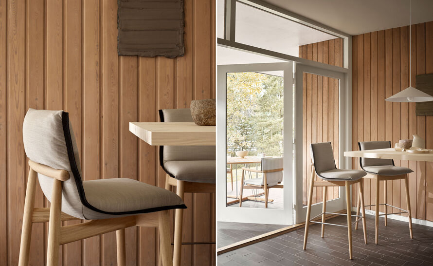 E006/E007 Embrace Stool by EOOS for Carl Hansen & Son | hive