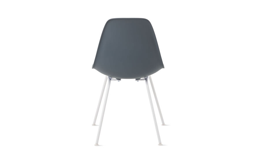 eames molded plastic side chair with 4 leg base | hive