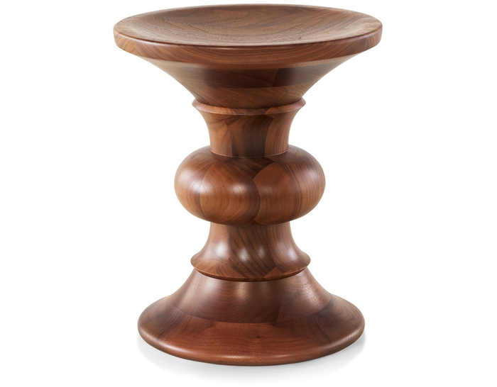 Eames® Walnut Stool - hivemodern.com