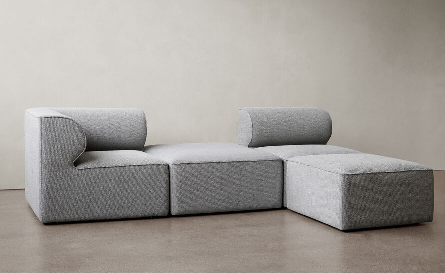 Eave Open Ended Sofa with Chaise 38" depth by Norm Architects for Audo ...