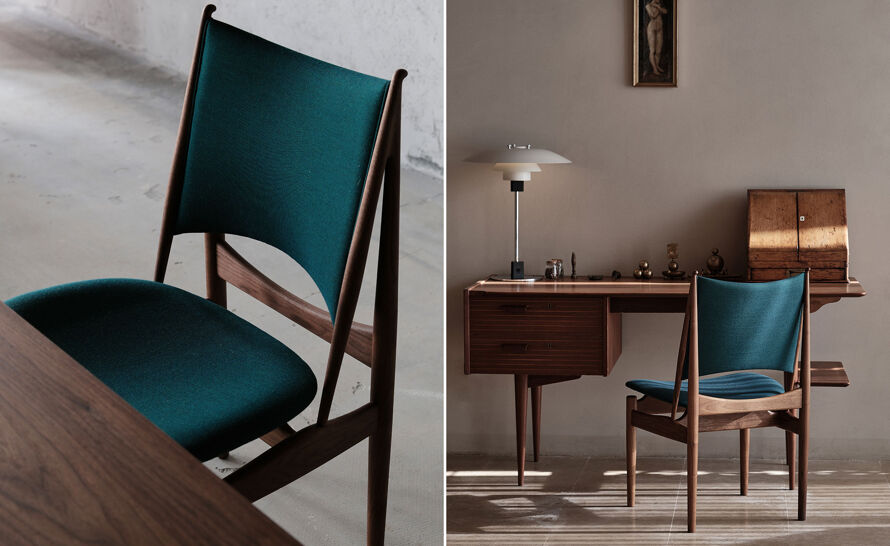 Egyptian Dining Chair by Finn Juhl from House of Finn Juhl | hive
