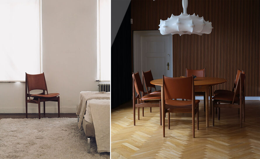Egyptian Dining Chair by Finn Juhl from House of Finn Juhl | hive