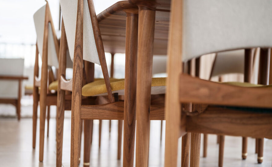 Egyptian Dining Chair by Finn Juhl from House of Finn Juhl | hive