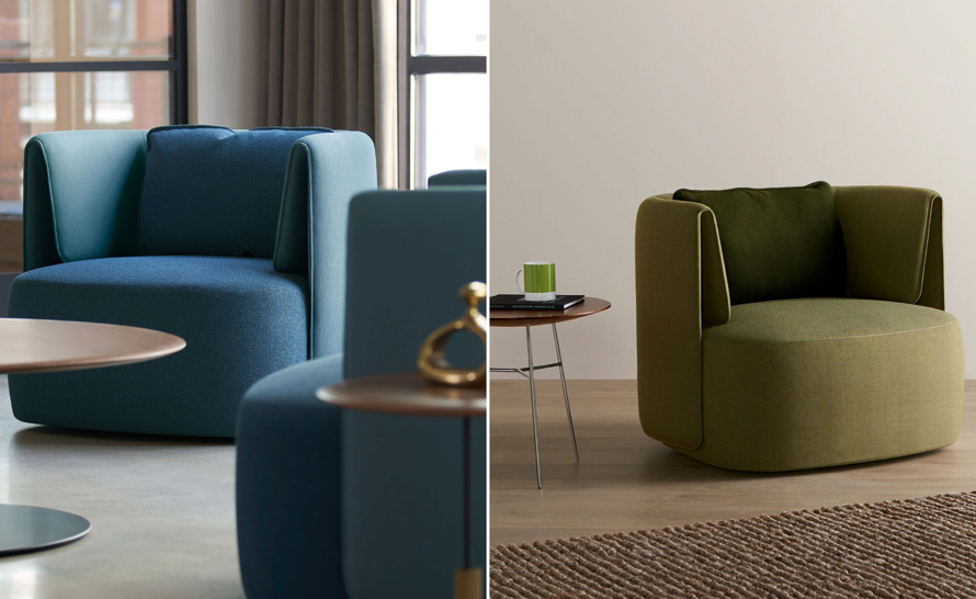 Elio Lounge Chair by Noe Duchaufour-Lawrance for Bernhardt Design | hive