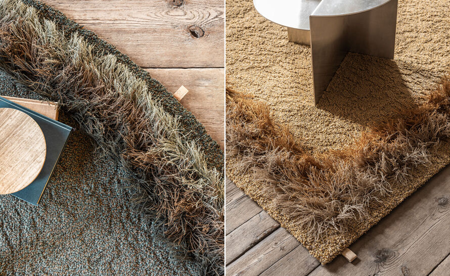 Feather Tufted Rug by Ellinor Eliasson for Kasthall | hive
