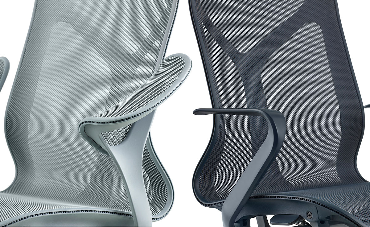 Cosm Mid Back Stool Dipped In Color - hivemodern.com