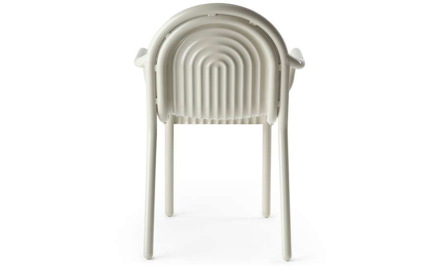 Groove Outdoor Stacking Armchair Set of 2 by Tom Dixon | hive