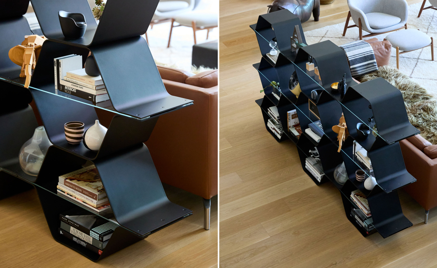 Honeycomb Modular Shelving and Storage Unit by Bill Curry from Heller ...