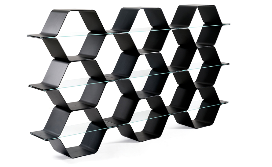 Honeycomb Modular Shelving and Storage Unit by Bill Curry from Heller ...