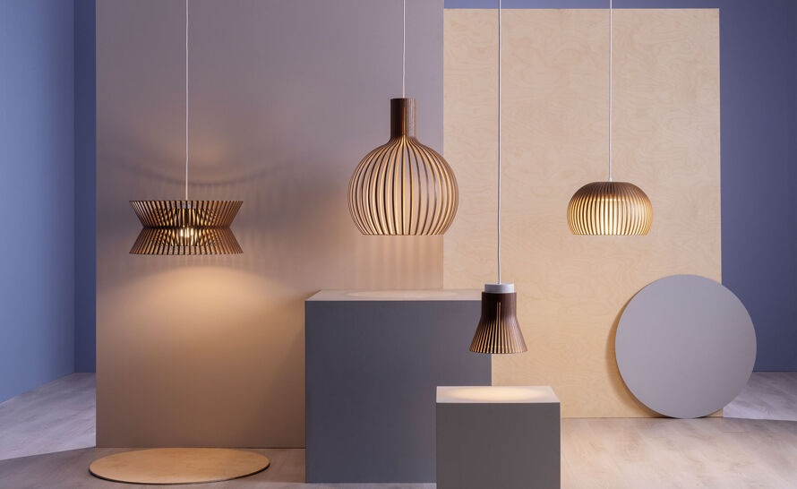 Kontro Pendant Lamp by Seppo Koho for Secto Design | hive