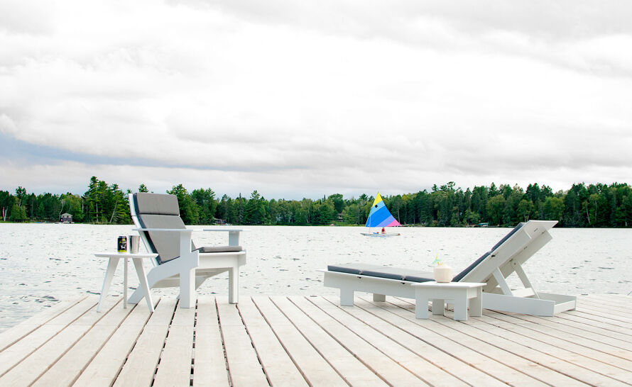 Lollygagger Outdoor Chaise Lounge Chair from Loll Designs | hive