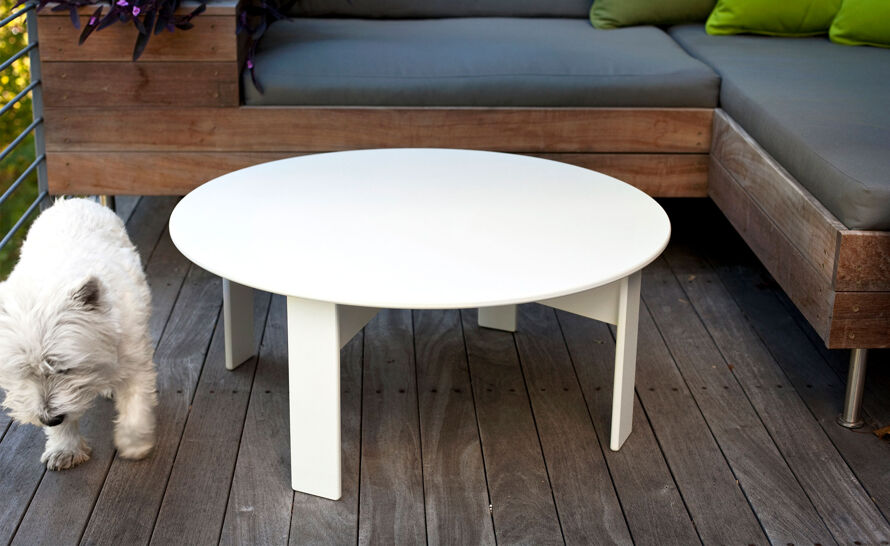 Lollygagger Outdoor Cocktail Table Round from Loll Designs | hive