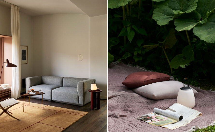 Lucca Portable Lamp by Space Copenhagen for &Tradition | hive