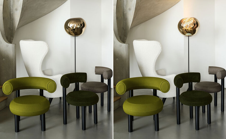 Melt Cone LED Floor Lamp by Tom Dixon | hive