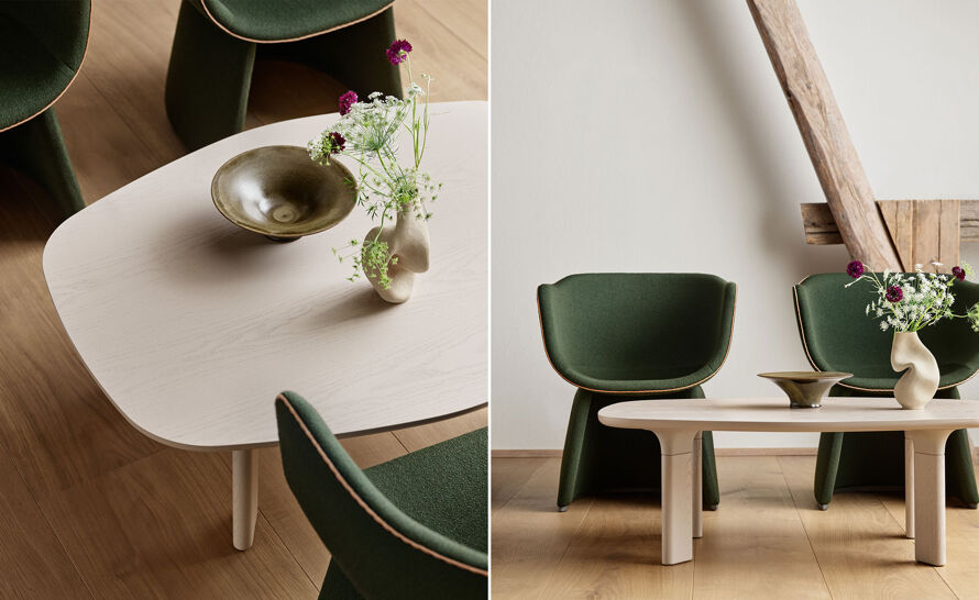 Monolit Lounge Armchair by Cecilie Manz for Fritz Hansen | hive