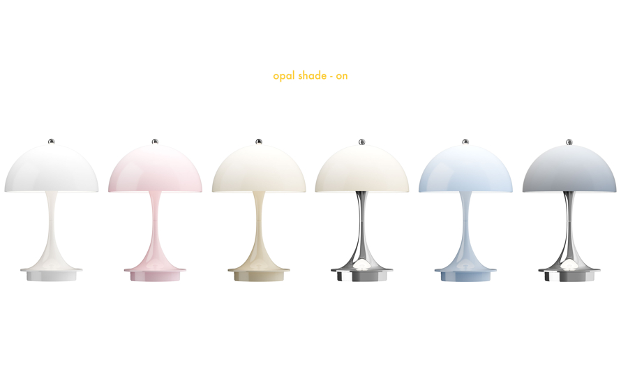 Panthella 160 Portable Lamp by Verner Panton from Louis Poulsen | hive