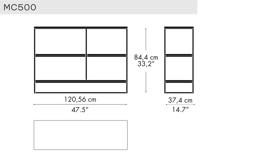 Paul McCobb Planner Shelving MC500 produced by Fritz Hansen | hive