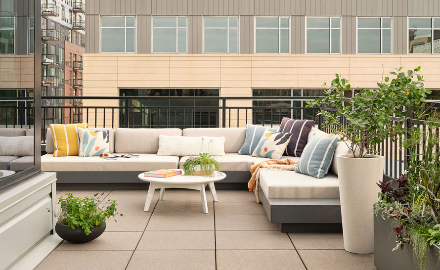 Platform One Outdoor Sofa from Loll Designs | hive