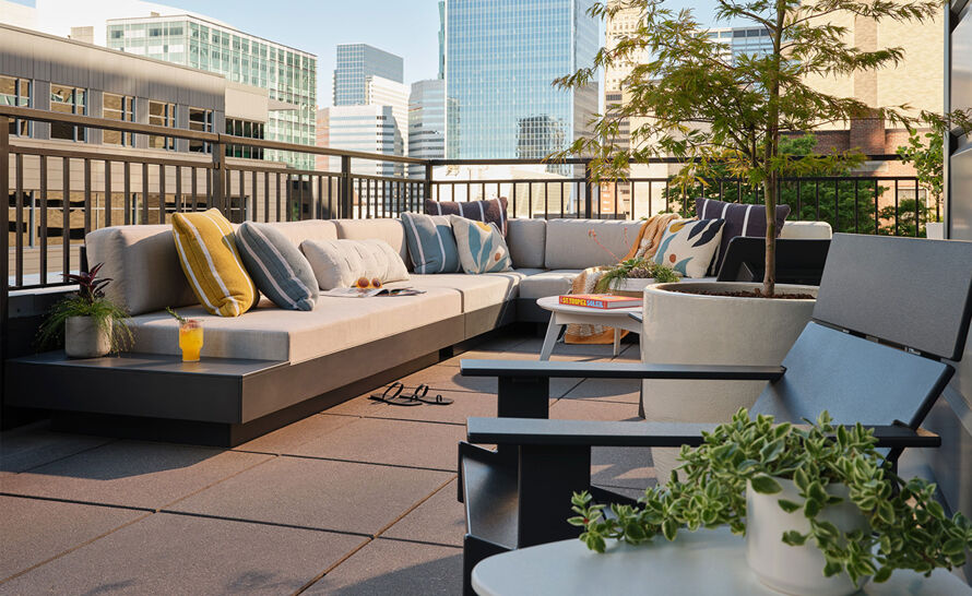 Platform One Outdoor Sofa from Loll Designs | hive