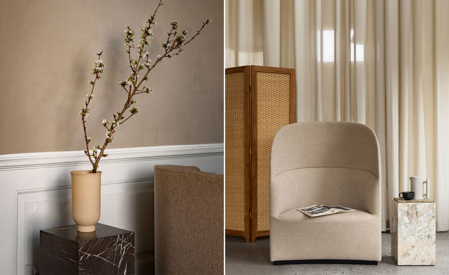 Plinth Tall Side Table by Norm Architects for Audo | hive