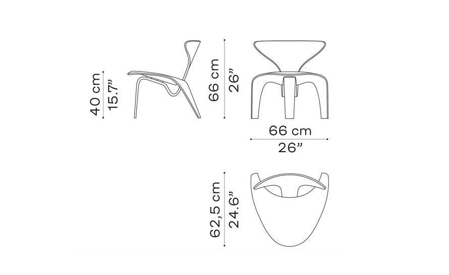 PK0 A easy chair by Poul Kjaerholm for Fritz Hansen | hive