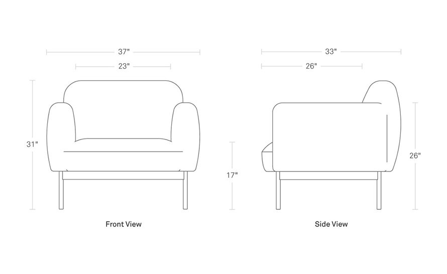 Puff Puff Lounge Chair by Blu Dot | hive