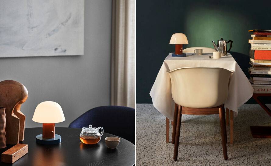 Setago Portable Table Lamp by Jaime Hayon for &Tradition | hive