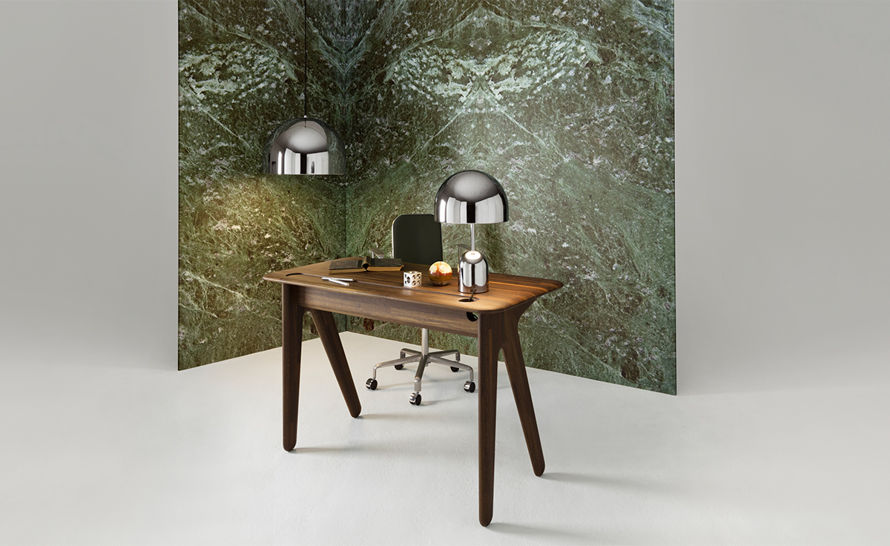 Slab Individual Small Desk by Tom Dixon | hive